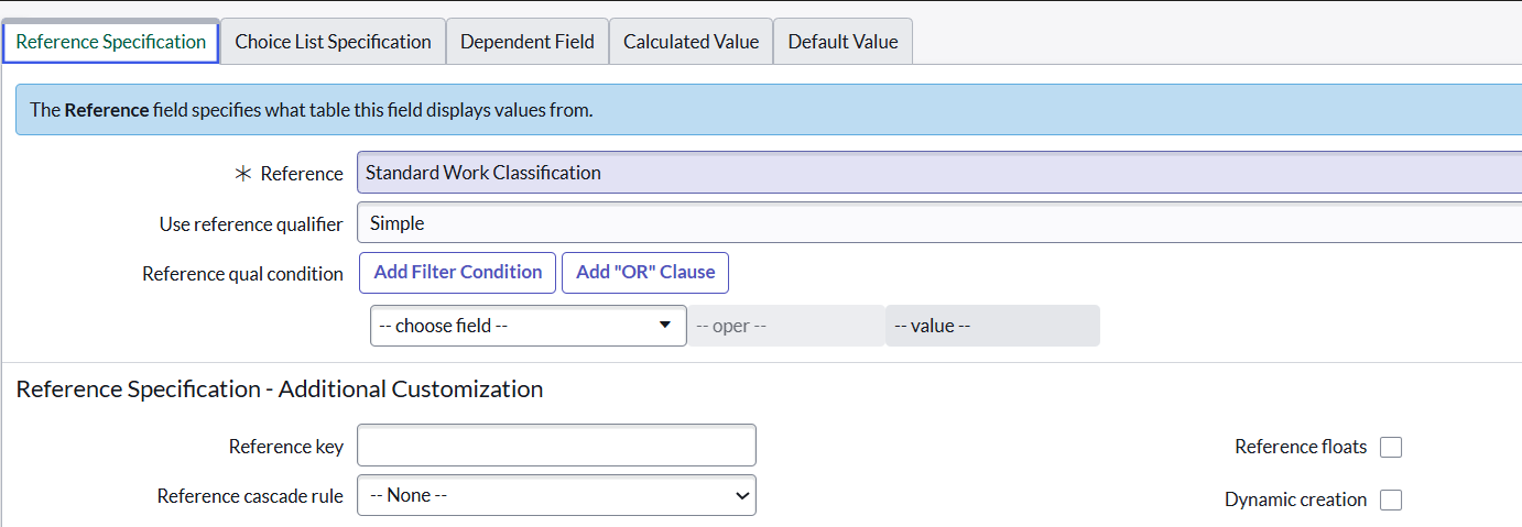 RITM Variable Section has a reference field which ... - ServiceNow Community